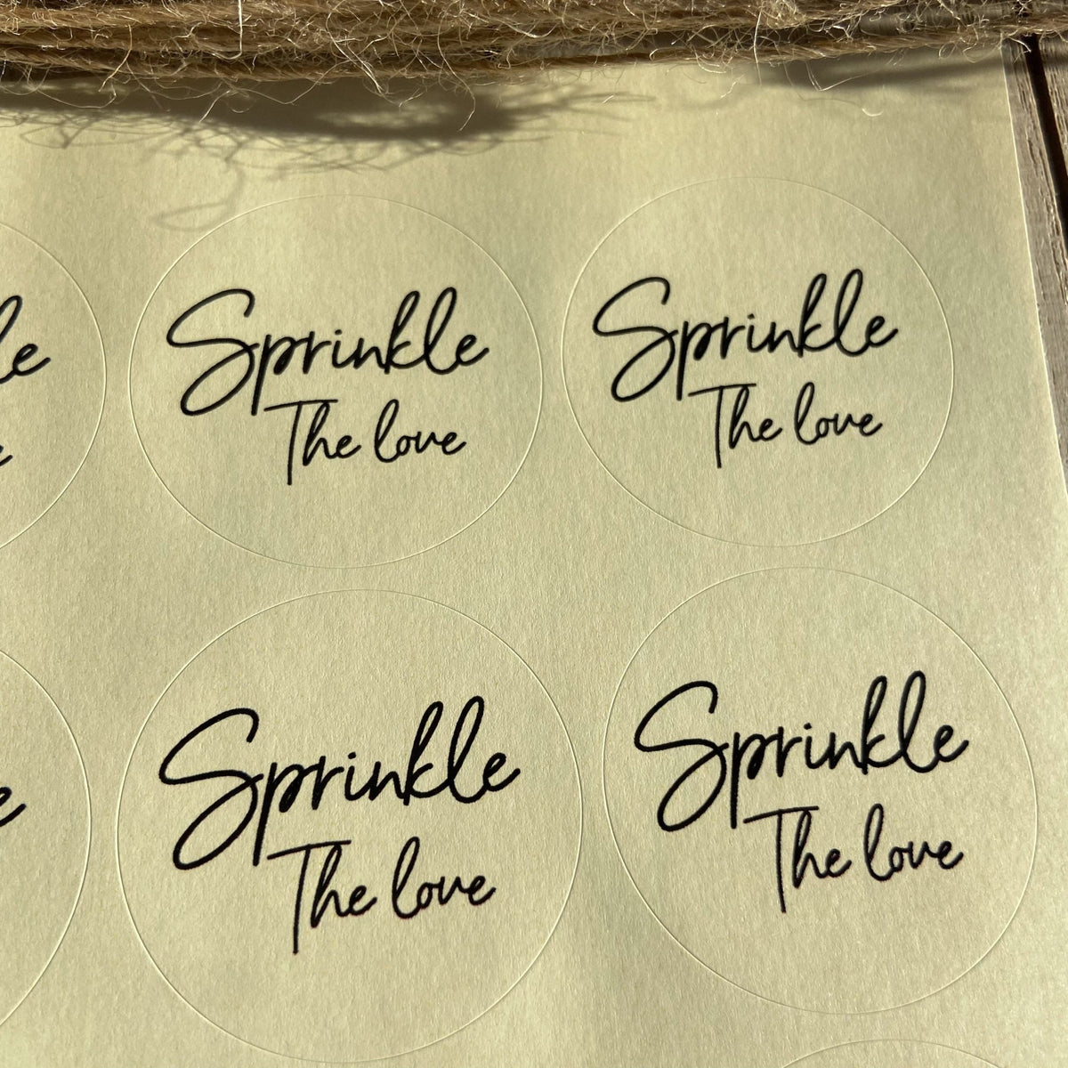 Confetti Stickers | Wedding Stickers | Confetti Bee