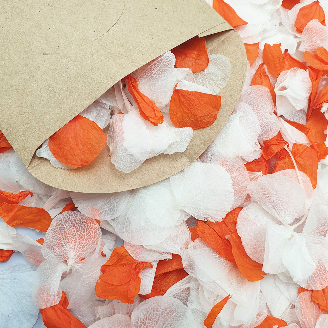 Saffron Sunset Confetti | Natural Wedding Confetti | Confetti Bee