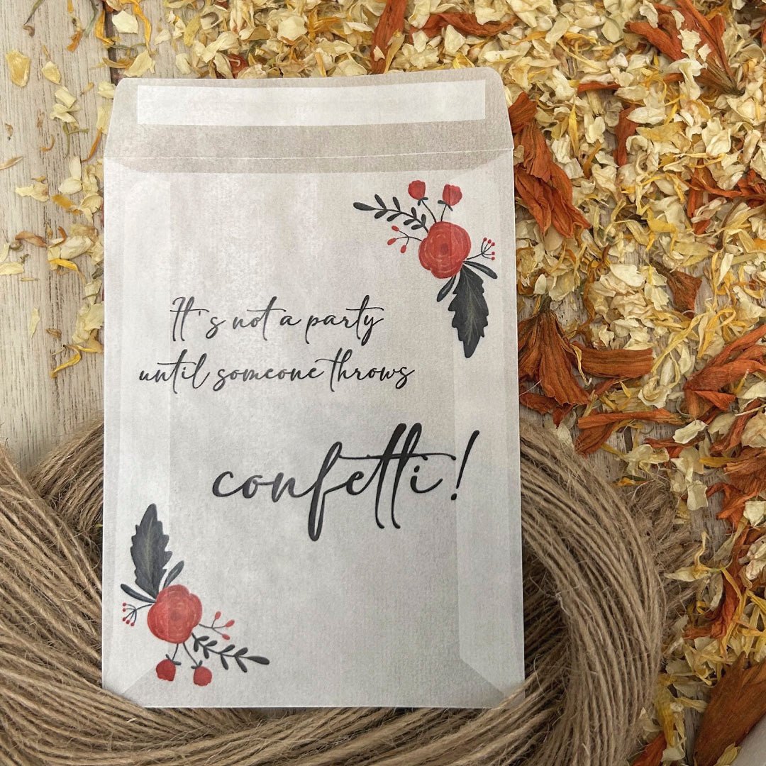 Confetti Packets - Party Design 10 | Confetti Packets | Confetti Bee