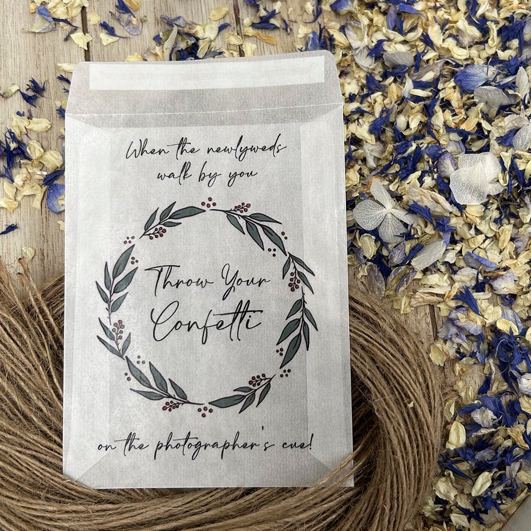Confetti Packets - Photographer's Cue Design 11 | Confetti Packets ...