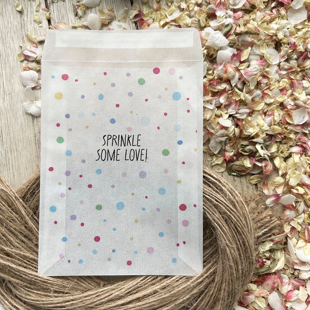 Confetti Packets - Sprinkle Some Love Design 12 | Confetti Packets ...
