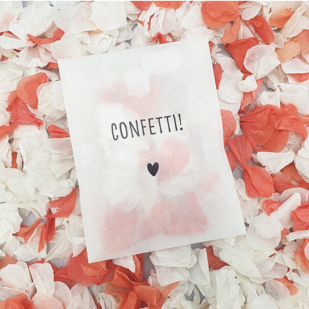 Saffron Sunset Confetti | Natural Wedding Confetti | Confetti Bee
